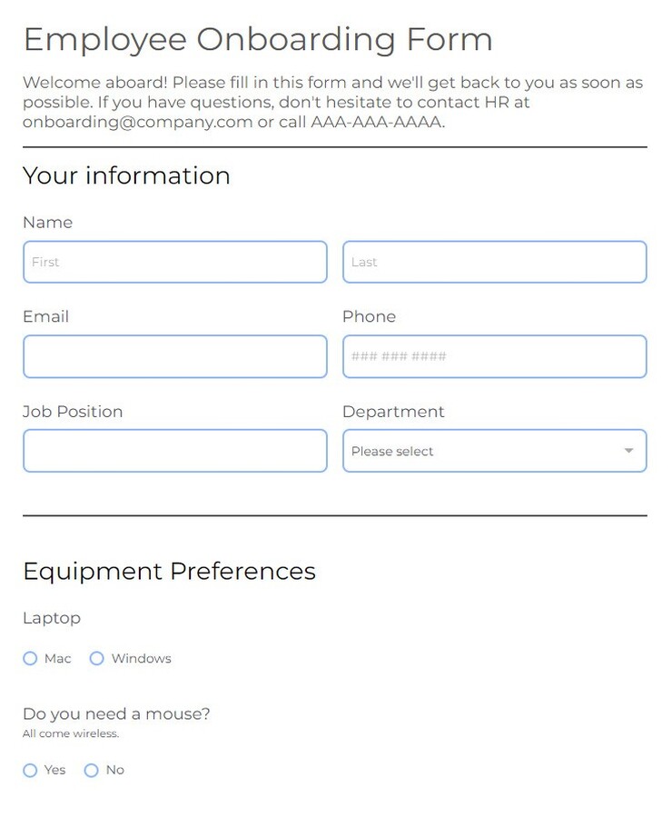 Ten Free It Request Form Templates For 2025