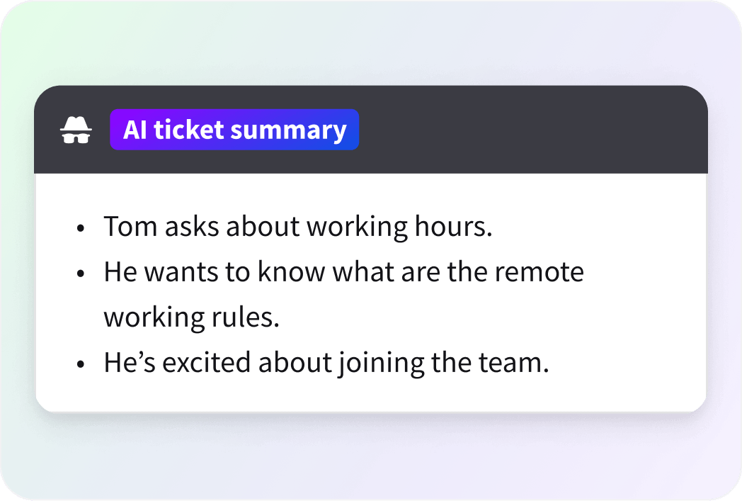 HR Help Desk Software for Communication with Employees and Recruitment
